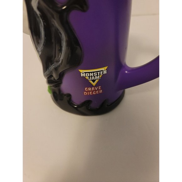 Monster Jam | Other | Monster Jam Grave Digger Skull Mug Cup Handle ...